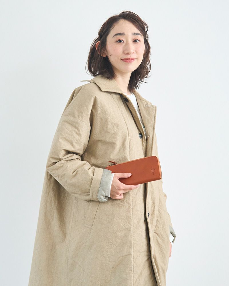 薄い軽い、たくさん入る「ドロップツリー L型ロングウォレット」 | Kanmi（カンミ）公式オンラインストア